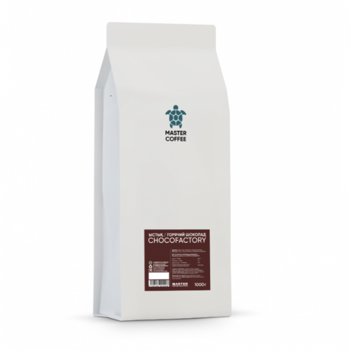 Горячий шоколад Chocofactory ПАКЕТ 1 кг. - mastercoffee.kz